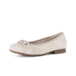Gabor Damen Ballerina "Eleganter Ballerina", Gr. 37beige, Schuhe