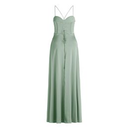 Vera Mont Damen Abendkleid "Damen mit Wasserfallausschnitt", gr&uuml;n, Gr. 34, Satin, Obermaterial: 100% Polyester. Besatz: 100% Polyester. Futter: 100%