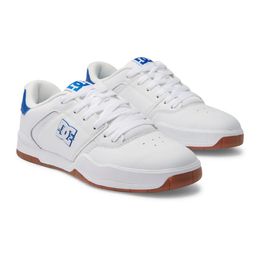 DC Shoes Herren Schn&uuml;rschuh "Central", Gr. 6,5, wei&szlig;, Obermaterial: Leder / Futter: Textil / Au&szlig;ensohle: Gummi., Schuhe
