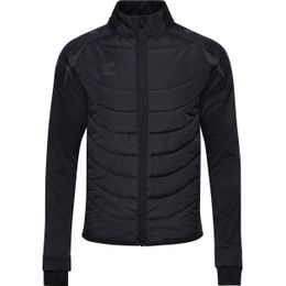 Hummel Damen Trainingsjacke "HMLBTC WINTER TRAINING JACKET", schwarz, Gr. XXL, unifarben, Web, Obermaterial: 92% Polyester, 8% Elasthan, Jacken, mit