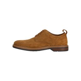 Clarks Herren Schn&uuml;rschuh "Aldwin", Gr. 41,5, braun, Schuhe, im klassischen und vielseitig kombinierbaren Look