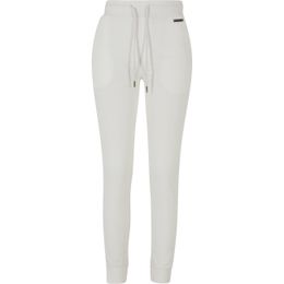 Just Rhyse Damen Jogginghose "Just Rhyse Just Rhyse Poppy Sweat Pants"wei&szlig;, Gr. XS, unifarben, 70% Baumwolle, 30% Polyester, Hosen