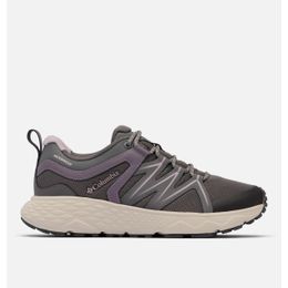 Columbia Damen Wanderschuh "PEAKFREAK ROAM WATERPROOF", Gr. 42, grau, Leder, Textil, Schuhe, wasserdicht