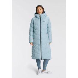 alife and kickin ALIFE & KICKIN Damen Steppmantel "JuaAK A", blau, Gr. L, unifarben, Steppware, Obermaterial: 100% Polyester, M&auml;ntel, Puffermantel mit ultraleichter