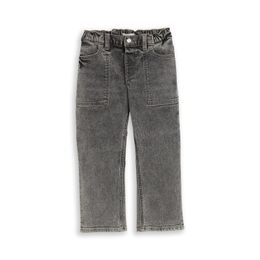 Tom Tailor Jungen Caprijeansgrau denim, Gr. 92, unifarben, Denim/Jeans, Obermaterial: 95% Baumwolle, 3% Viskose, 2% Elasthan. Futter: 100% Baumwolle,