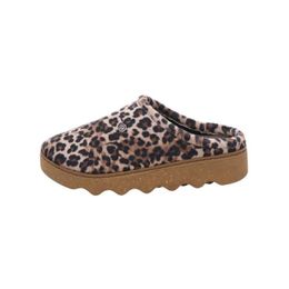 Rohde Damen Hausschuh "Rohde Hausschuhe Textil", Gr. 41leopard, Textil, Schuhe