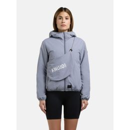 Khujo Damen Outdoorjacke "Shelly2", grau, Gr. S, Obermaterial: 100% Nylon. Innenfutter: 100% Nylon. Wattierung: 100% Polyester, Jacken, packbare