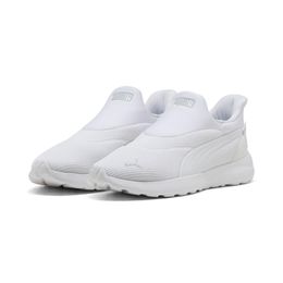 Puma Damen Walkingschuh "SOFTRIDE COSMIC SLIPTECH", Gr. 42,5, wei&szlig;, Textil, unifarben, Schuhe, Slip-on Sneaker