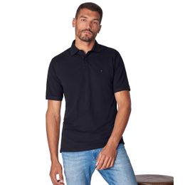 Casamoda Herren Poloshirt "Casamoda Polo-Shirt uni", blau, Gr. M, 95% Baumwolle, 5% Elasthan, Shirts