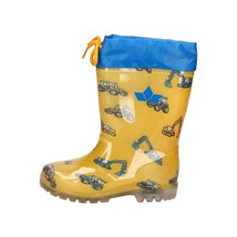 Lico Kinder Gummistiefel "Stiefel Power Blinky", Gr. 25, gelb, Synthetik, Schuhe