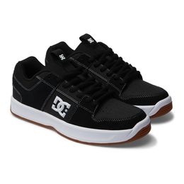 DC Shoes Herren Schn&uuml;rschuh "Lynx Zero", Gr. 10, schwarz-wei&szlig;, Obermaterial:50.51% Leder, 39.8% Synthetikmaterial, 9.69% Polyester., Schuhe