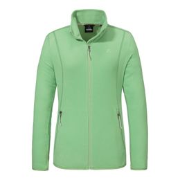 Sch&ouml;ffel SCH&Ouml;FFEL Damen Fleecejacke "Fleece Jk Style Ash WMS", gr&uuml;n, Gr. 44, Fleece, Obermaterial: 100% Polyester, Jacken, hochschlie&szlig;ender Kragen, hoch