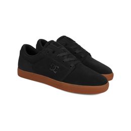 DC Shoes Herren Schn&uuml;rschuh "Crisis 2", Gr. 8,5, grau, Obermaterial: Leder [Kuh] / Futter: Textil / Au&szlig;ensohle: Gummi., Schuhe