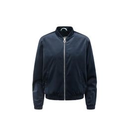 Ragwear Damen Bomberjacke "Velvetie", blau, Gr. XXL, Samt, Obermaterial: 100% Polyester. Innenfutter: 100% Polyester, Jacken, Modische Blousonjacke