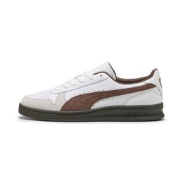 Puma Damen Sneaker "INDOOR", Gr. 39Puma wei&szlig;, flat bronze, Leder, mehrfarbig, Schuhe