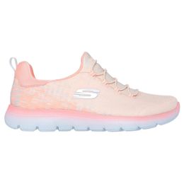 Skechers Damen Slip-On Sneaker "SUMMITS", Gr. 36, rosa, Mesh, Textil, kontrastfarbene Details, Schuhe, Trainingsschuh, Sneaker, Slipper, Halbschuh