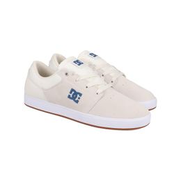 DC Shoes Herren Schn&uuml;rschuh "Crisis 2", Gr. 6, wei&szlig;, Obermaterial:Obermaterial: Leder [Kuh] / Futter: Textil / Au&szlig;ensohle: Gummi;, Schuhe