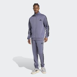 Herren Trainingsanzug "DAYREADY", lila, Gr. XL, adidas Sportswear, Interlock, Obermaterial: 100% Polyester, Sportanz&uuml;ge, f&uuml;r Laufen und sportliche