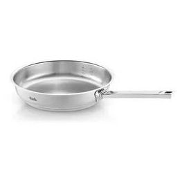 Bratpfanne Fissler "Original-Profi Collection", silber (silberfarben), B:26cm H:7,5cm L:44,5cm &Oslash;:24cm, Pfannen, Bratpfanne, Kaltmetallgriffe;Mess-Skala (L);cookstar Allherdboden;Sch&uuml;ttrand