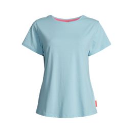 SALZHAUT Damen T-Shirt "Shirt STEENTJE", blau, Gr. XXXL, Obermaterial: 50% Baumwolle CO. 50% Polyester PES., Shirts