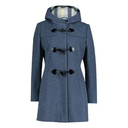 Gil Bret Damen Outdoorjacke "Damen mit Kapuze", blau, Gr. 48, Obermaterial: 75% Wolle, 20% Polyamid, 5% Kaschmir. Besatz: 75% Wolle, 20% Polyamid, 5%