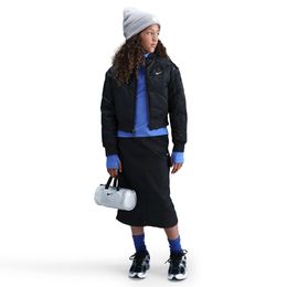 Nike Sportswear M&auml;dchen Steppjacke "G NSW JKT STY STAR", schwarz, Gr. S, unifarben, Web;Satin;Steppware, Obermaterial: 100% Polyester, Jacken, mit