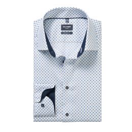 OLYMP Herren Businesshemd "OLYMP Luxor, Modern Fit, New Kent", blau, Gr. 37, 100% Baumwolle, Hemden
