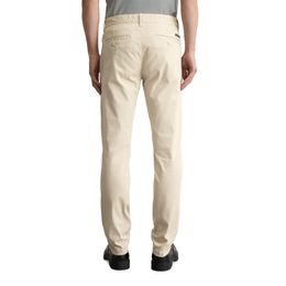 Marc O'Polo MARC O'POLO Herren Chinohose "Stig shaped"gray silk, Gr. 33, Web, Obermaterial: 98% Baumwolle, 2% Elasthan, Hosen