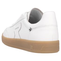 RIEKER SPORT Damen Sneaker "San Diego Swing2GO", Gr. 37, wei&szlig;, Leder, Schuhe, Retro-Sneaker, Freizeitschuh, Halbschuh mit herausnehmbarem Fu&szlig;bett