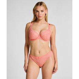 Hunkem&ouml;ller HUNKEM&Ouml;LLER Damen Hipster "Daisy Brazilian", Gr. S, rosa, 89% Polyamid, 11% Elasthan, Unterhosen