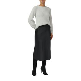Damen Strickpullover, wei&szlig;, Gr. 46, s.Oliver BLACK LABEL, unifarben, Strick, Obermaterial: 52% Polyester, 38% Polyamid, 5% Wolle, 3% Elasthan, 2%
