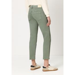 Street One Damen Slim-fit-Jeanssage gr&uuml;n washed, Gr. 34, unifarben, Jeans, 81% Baumwolle, 17% Polyester, 2% Elasthan, Jeans, Middle Waist