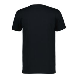 Gant Herren T-Shirt "CONTRAST LOGO"schwarz, Gr. M, unifarben, Web, Obermaterial: 100% Baumwolle, Shirts, Regular fit mit Rundhalsausschnitt