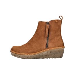 El Naturalista Damen Keilstiefelette "El Naturalista Stiefelette Leder", Gr. 37wood, Leder, Schuhe