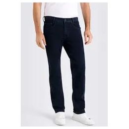 Straight-Jeans MAC "Arne", Herren, Gr. 40 (41), L&auml;nge 34, blau (blau, schwarz), Denim/Jeans, Obermaterial: 97% Baumwolle, 3% Elasthan, gerade, Jeans Straight-Jeans, in gepflegter Optik, mit Stretch