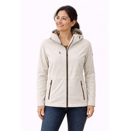 LPO Damen Softshelljacke "Lia WMN", wei&szlig;, Gr. 42, Softshell, 100% Polyester, Jacken, auch in Gro&szlig;en Gr&ouml;&szlig;en erh&auml;ltlich