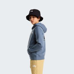 The North Face Kinder Kapuzensweatshirt "TEEN BOX NSE REGULAR HOODIE"granite grau, Gr. S, Obermaterial: 80% Baumwolle, 20% Polyester, Sweatshirts,
