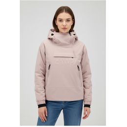 CMP Damen Winterjacke, rosa, Gr. L, kontrastfarbene Details, unifarben, Web, Obermaterial: 100% Polyester. Futter: 100% Polyester. Wattierung: 100%