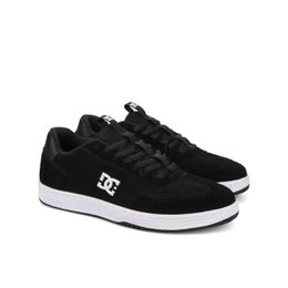 DC Shoes Herren Schn&uuml;rschuh "DC Astrix", Gr. 6,5, schwarz-wei&szlig;, Obermaterial:61.35% Leder, 38.65% Synthetikmaterial., Schuhe