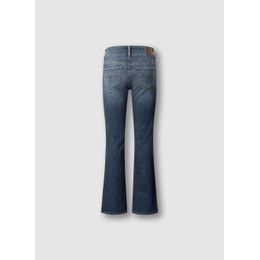 Pepe Jeans Damen 5-Pocket-Jeans "FLARE JEANS MW VENUS"used mid blau, Gr. 27, Denim/Jeans, Obermaterial: 99% Baumwolle, 1% Elasthan, Jeans, im Flared