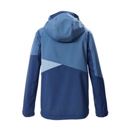Killtec Jungen Softshelljacke "KOS 142 BYS SFTSHLL JCKT", blau, Gr. 164, Oberseite: 100% Polyester.R&uuml;ckseite: 100% Polyester.Futter: 100% Polyester,