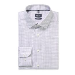 OLYMP Herren Businesshemd "OLYMP Luxor, Modern Fit, New Kent"mauve, Gr. 42, 100% Baumwolle, Hemden