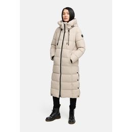 Marikoo Damen Winterjacke "Nadeshikoo XIV"light taupe, Gr. XS, Obermaterial: 100% Polyester. Innenseite: 100% Polyester. Futter: 100% Polyester.