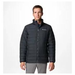 Steppjacke Columbia "Powder Lite II Jacket", Herren, Gr. L, schwarz, Web, Obermaterial: 100% Polyester. Futter: 100% Polyester. Wattierung: 100% Polyester, unifarben, normal, Jacken Steppjacke, &Uuml;bergangsjacke