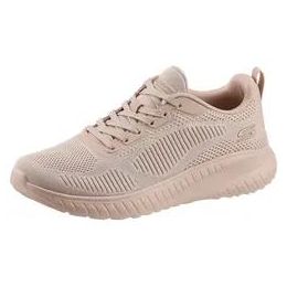 Sneaker Skechers "BOBS SQUAD CHAOS FACE OFF", Damen, Gr. 35, beige, Textil, Schuhe Sneaker, Freizeitschuh, Halbschuh, Schn&uuml;rschuh mit Komfort-Innensohle, Topseller
