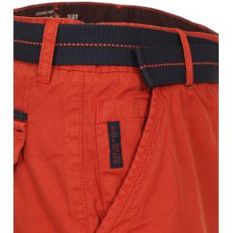 Casamoda Herren Bermudas "Casamoda Bermuda uni", orange, Gr. 38, 100% Baumwolle, Hosen