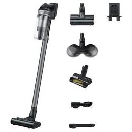 Samsung Akku-Handstaubsauger "VS20B75BDR5/WD, Jet 75E Wet&Clean", silber (silberfarben), B:25cm H:113cm T:21,5cm, Akkusauger, 550 W, beutellos, Ersatzakku separat erh&auml;ltlich