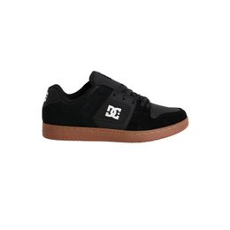 DC Shoes Herren Schn&uuml;rschuh "Manteca", Gr. 9schwarz, gum, Obermaterial: Leder (Kuh) / Futter: Textil / Au&szlig;ensohle: Gummi., Schuhe