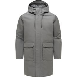 Ragwear Herren Funktionsmantel "Mr Them Long Light YOUMODO", grau, Gr. L, Obermaterial: 80% Polyester, 20% Nylon. Innenfutter: 100% Polyester,