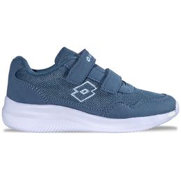 Lotto M&auml;dchen Sneaker, Gr. 34, blau, Kunstfaser, Synthetik, unifarben, Schuhe, - besonders leicht & bequem